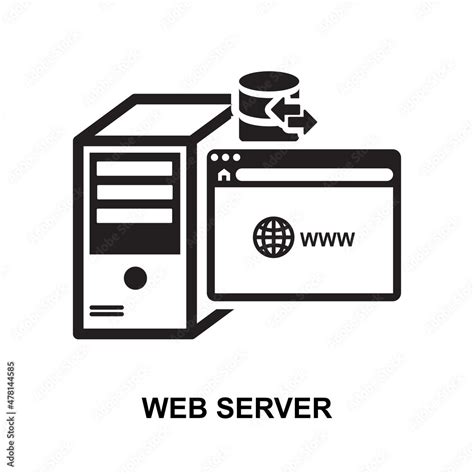 Web Server Icon