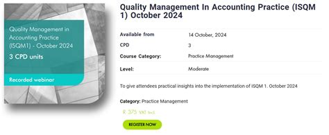 Introduction To Isqm 1 What It Is And Why It Matters — Accounting Weekly