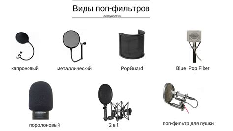Какой поп фильтр лучше металлический или тканевый