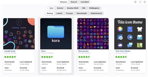 Linux Theme Store：linux主题下载商店工具 科技师