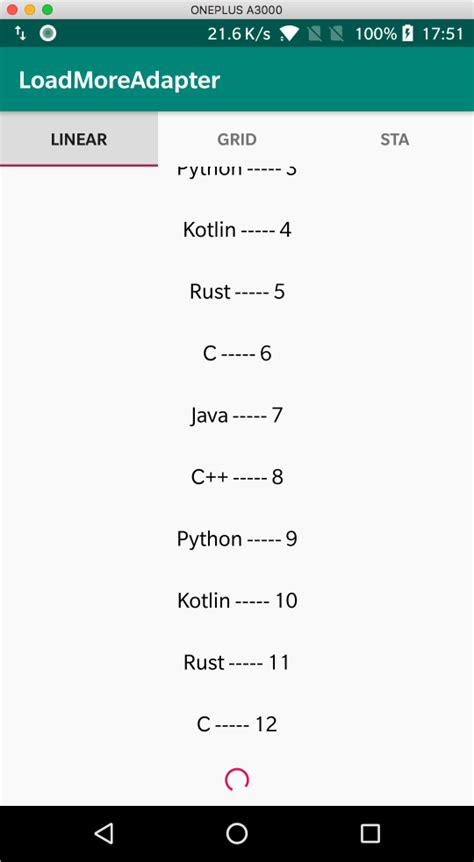 Github Simplepeng Loadmoreadapter Recyclerview Adapter