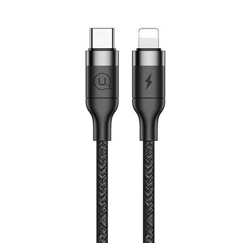 USAMS KABEL PLECIONY USB C NA LIGHTNING 1 2M FAST 12196154186
