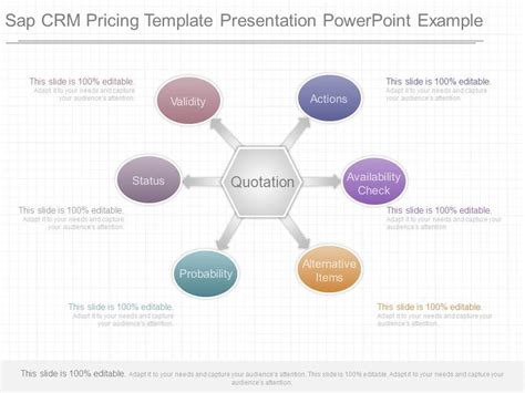 Sap Crm Pricing Template Presentation Powerpoint Example