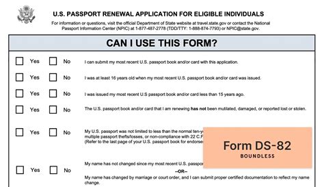 Us Passport Application Form