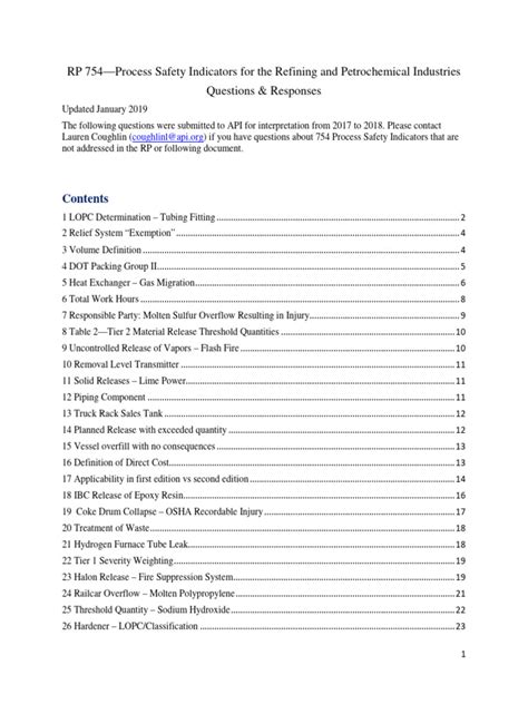Api Rp 754 Interpretation Questions Jan 2019 Pdf Corrosion Gallon