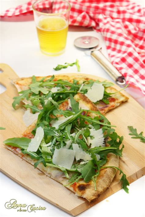 Pizza Con Rucola E Scaglie Di Grana Anna E La Sua Cucina