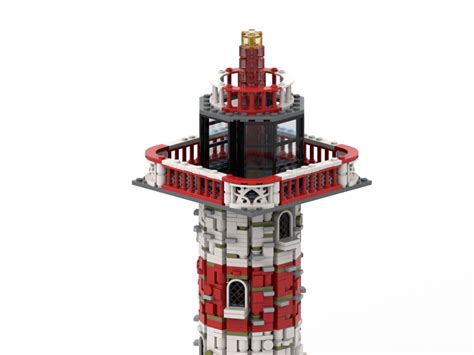Lego Moc Lighthouse By Legoprofi Rebrickable Build With Lego