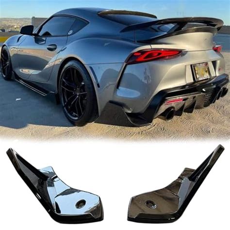 Ombialo Rear Bumper Side Corner Splitter Aprons Extensions Want It All