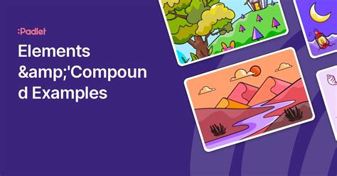 Elements Andcompound Examples