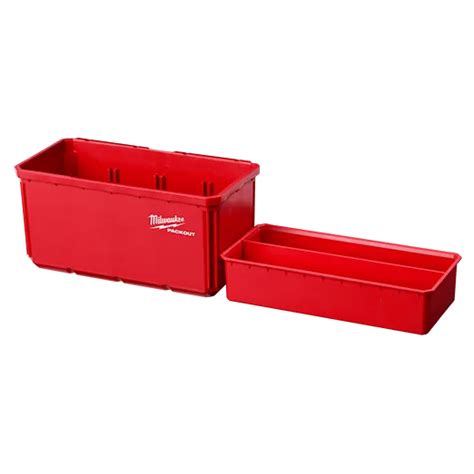 Milwaukee 2pk Large Bin Set For Packout™ 48 22 8063
