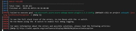 When The Pom Xml Is Incomplete The Error Message Is Not Accurate Issue Microsoft Azure