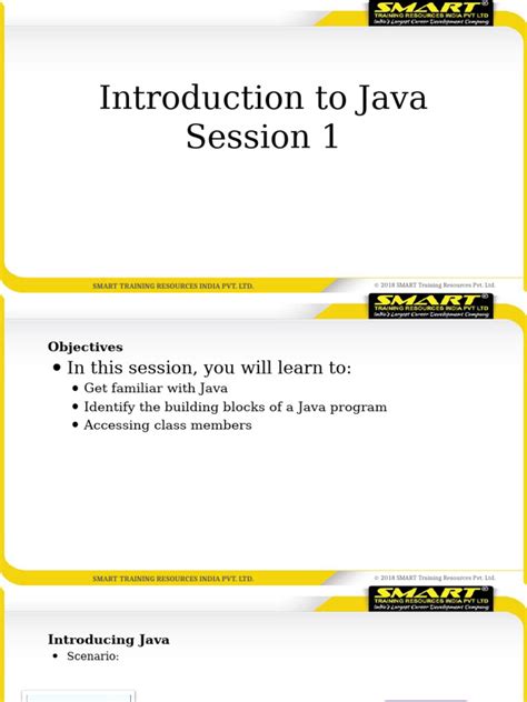 Chapter 1 Session 3 To 13 Pdf Class Computer Programming Method Computer Programming