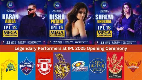 Ipl Opening Ceremony 2025 Date Venue Performers And Live Streaming