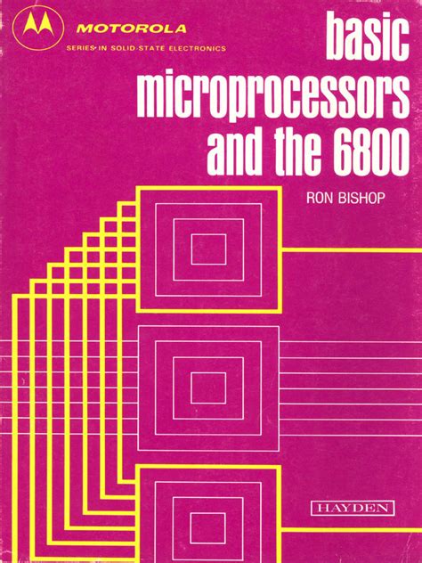 Basic Microprocessors And The 6800 1979 Ron Bishop Description Pdf