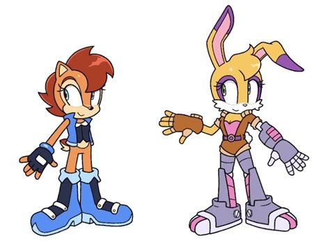 Bunnie Sonic X Style 2 By Chloeheartrocks On Deviantart