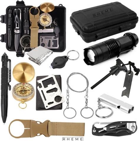 Survival Kit Outdoor Noodpakket Camping Set Overleving Kit