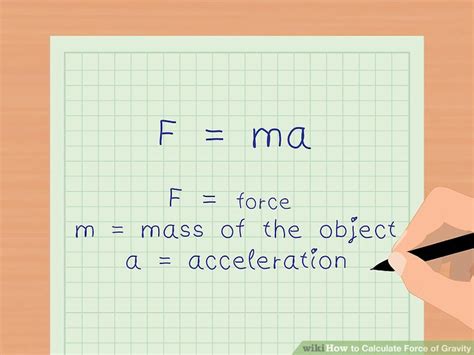 How To Calculate Force Of Gravity 10 Steps With Pictures