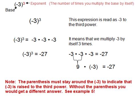 Exponents