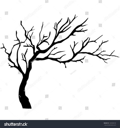Tree Isolated Stock Vector Royalty Free 169339418