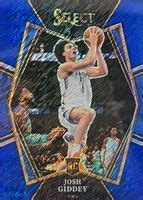 Josh Giddey Select Premier Level Blue Shimmer Price Guide Sports Card Investor