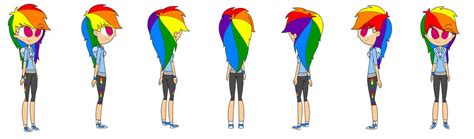 Mlh Rainbow Dash Charcater Sheet By Annasabi101 On Deviantart