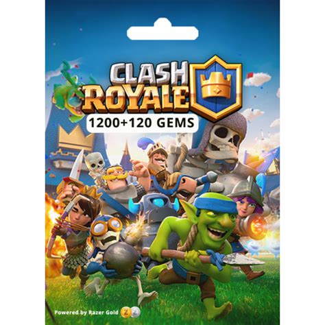 اشتري بطاقة ألعاب كلاش رويال 1200 120 جوهرة Int الاستلام عبر