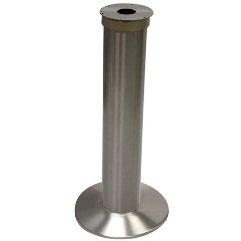 Pied de snack rond téléscopique en inox MSA France Groupe Sofive