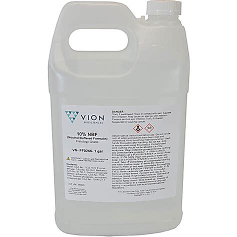 Formalin 10 Neutral Buffered Histology Grade