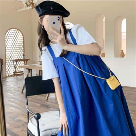 🌸ชุดเซท 2 ชิ้น เอี๊ยมกระโปรง เสื้อ🌸 สินค้าพร้อมส่ง Th