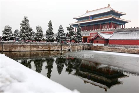 北京喜降瑞雪 人民图片网