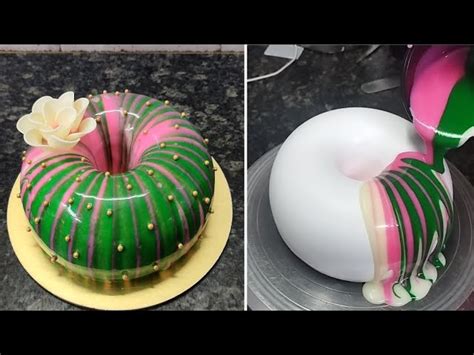 Green Mirror Glaze Cake Ideas