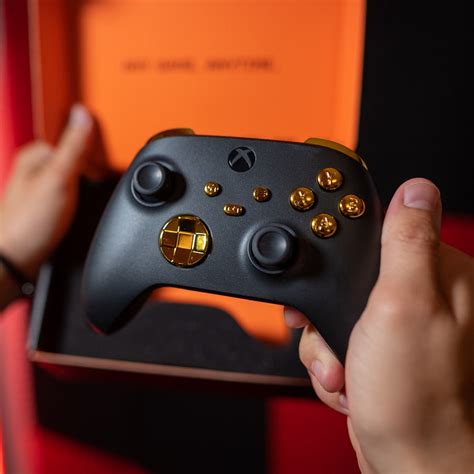 Black Gold Xbox Series X Custom Modded Controller Moddedzone