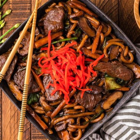 Beef Yaki Udon Noodles Xoxobella