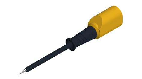 Pruef 2 S Black Sks Kontakttechnik Test Probe ø 4 Mm Black