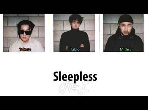 Epik High 에픽하이 Sleepless LYRICS Color Coded ENGLISH YouTube