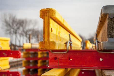 Beam Transom System And Scaffolding Stock Image Image Of Formwork Scaffolding 259280509