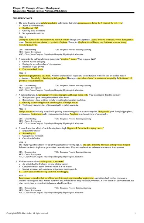 Exam View Chapter 19 None Copyright © 2021 Elsevier Inc All