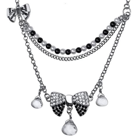 Ritzy Couture By Esme Hecht Jewelry Ritzy Couture Three Strand Bow