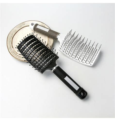 쇼핑인기 스타일링 갈비빗 볼륨 곱슬머리빗 추천 헤어브러쉬 엉킨머리 손질쉬움 드라이빗 티몬