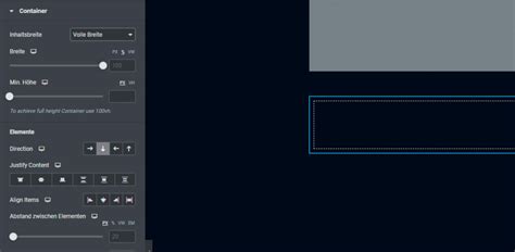 how to fix elementor full width stretch flexbox container