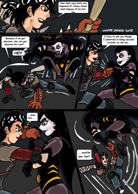 Teenage Mutant Ninja Turtles Comic Bat Versus Bat Page 6 By Saiyaman