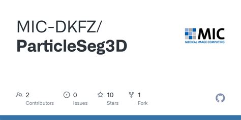 Github Mic Dkfzparticleseg3d
