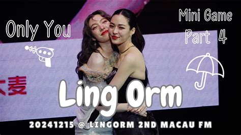 K Fancam LingOrm Only You Macau Ver Part LingOrm Nd Fan Meeting In Macau Day