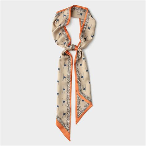 黄色长条小丝巾发带女百搭绑包绑发丝带编发围巾2024夏季飘带腰带 虎窝淘