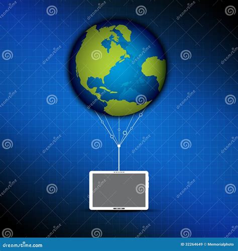 Global Cloud Computing Concept Stock Vector Illustration Of Firewall Globe 32264649