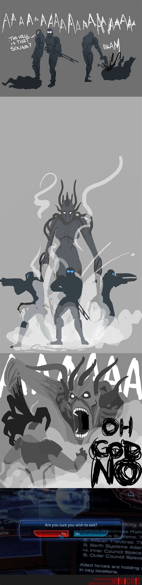 It Was Our First Time Fighting The Banshee R Masseffect