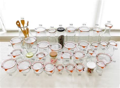 Weck Jars Size Comparision Weck Jars Canning Jars Canning Recipes