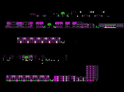Logement Multifamilial Dans Autocad Téléchargement Cad 745 Mb