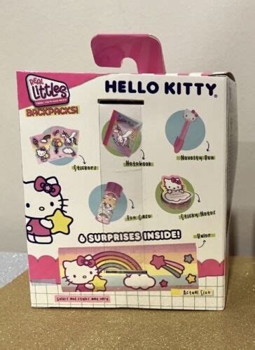 Real Littles Hello Kitty And Friends Sanrio Backpack 6 Surprises
