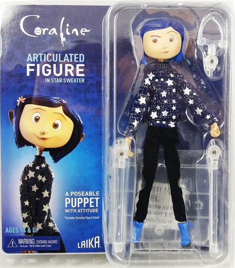 Coraline Coraline In Star Sweater 7 Action Figure Neca